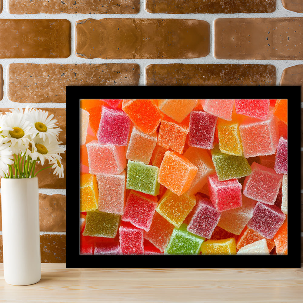 candy framed art
