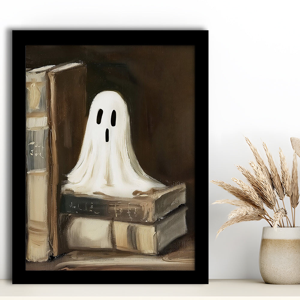 ghost artwork framed